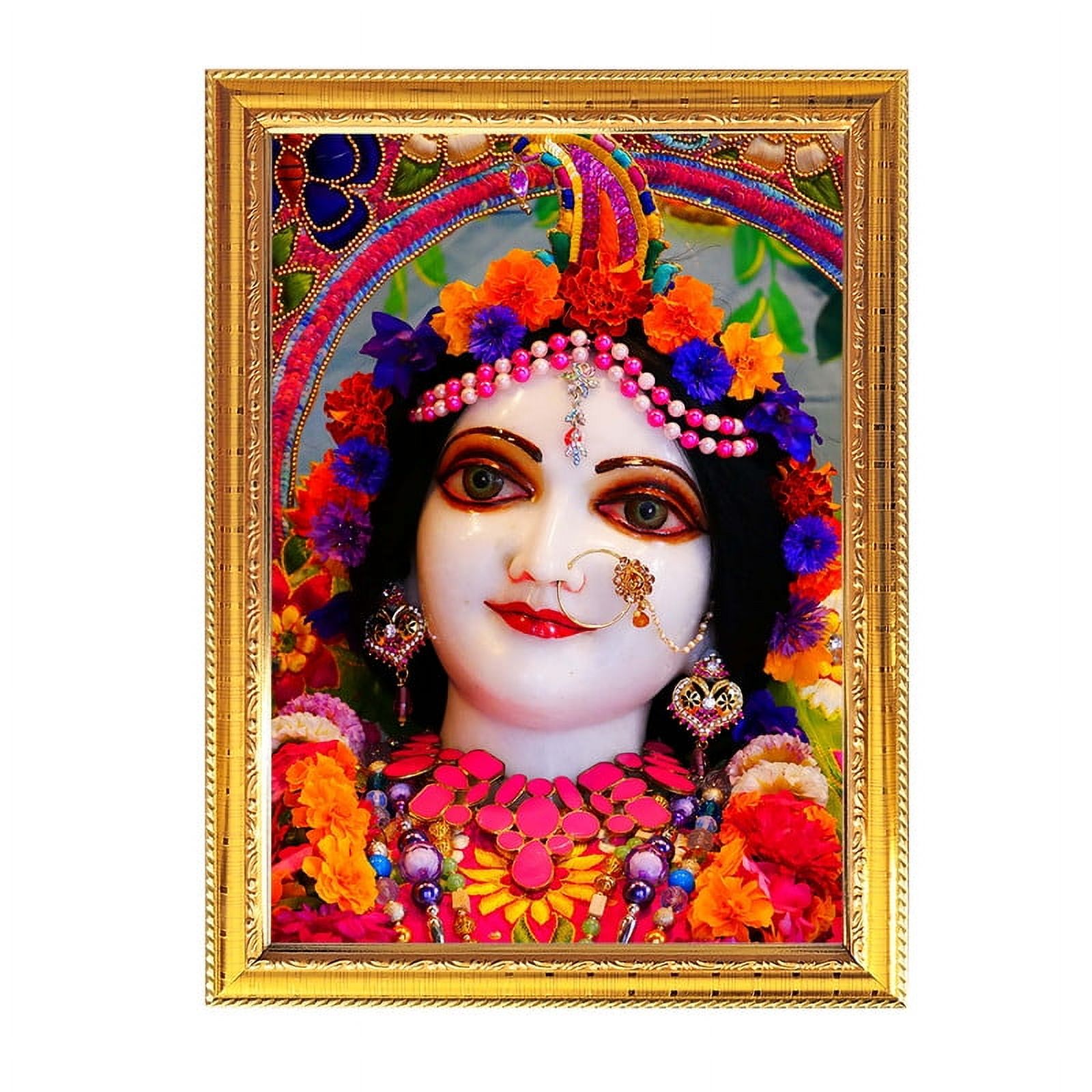 Maa Durga Photo Frame for Pooja Indian for Wall Hanging/Gift/Temple ...