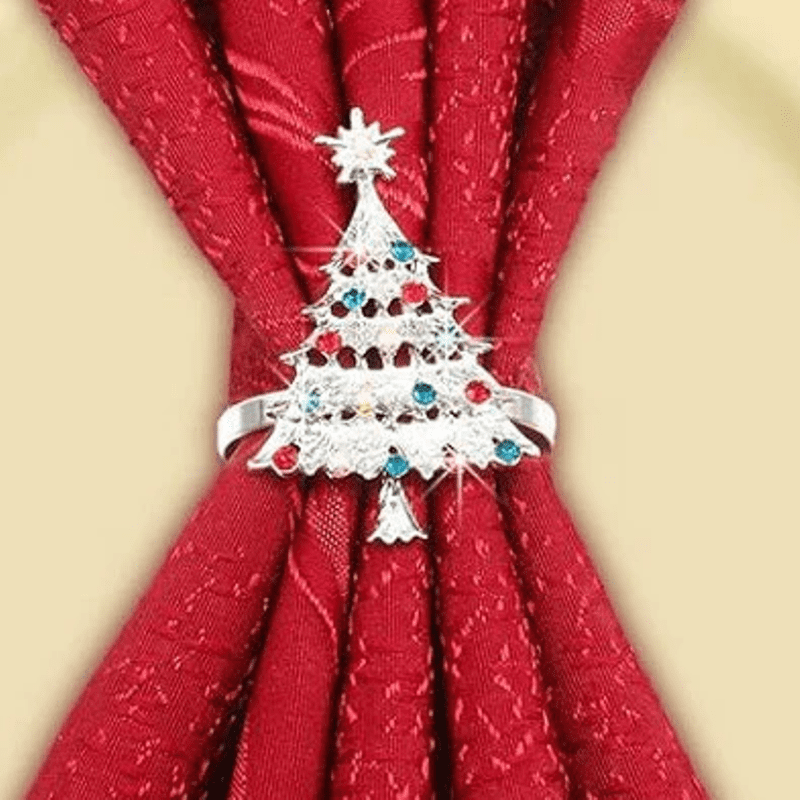 Maa Karni ,Christmas tree ring Merry Christmas sparkling ring with a ...