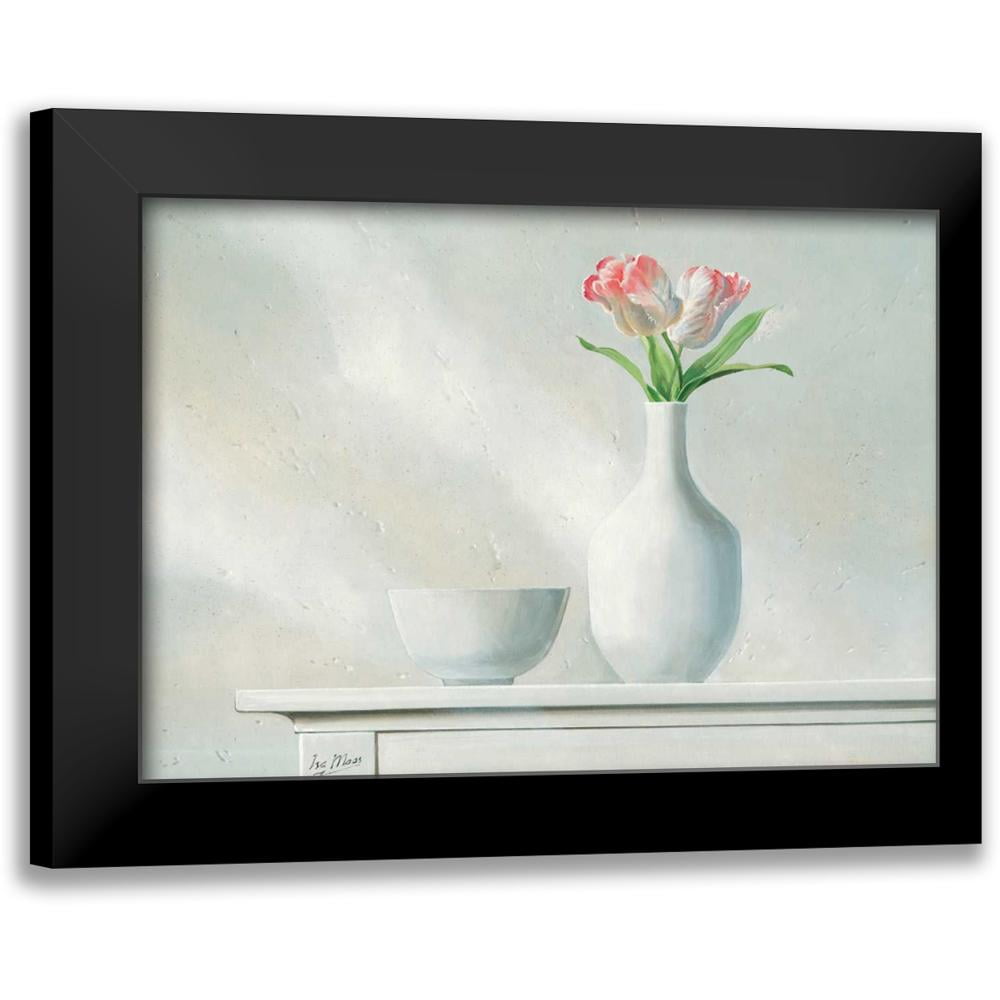 Maas, Isa 24x18 Black Modern Framed Museum Art Print Titled - Pink ...