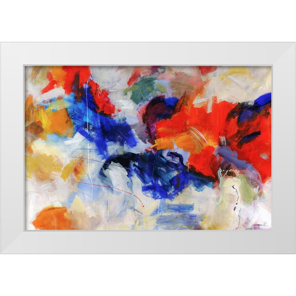 Maas, Jodi 18x13 White Modern Wood Framed Museum Art Print Titled ...