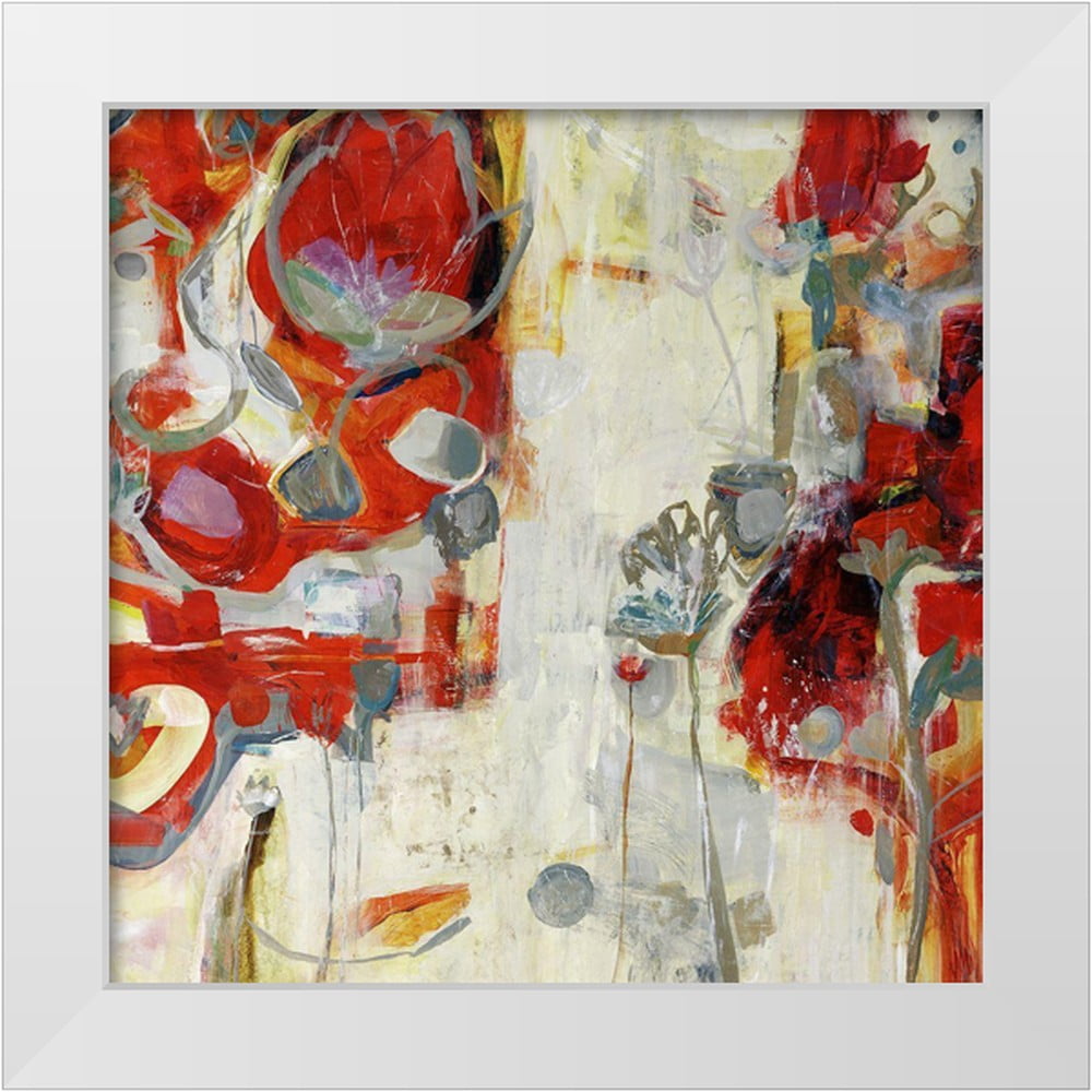 Maas, Jodi 26x26 White Modern Wood Framed Museum Art Print Titled - Cinco de Mayo - Walmart.com