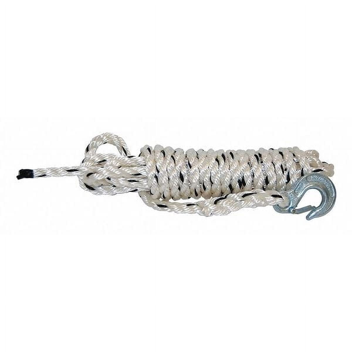 Maasdam Rope with Hook,1/2" x 20 ft. 3973 - Walmart.com