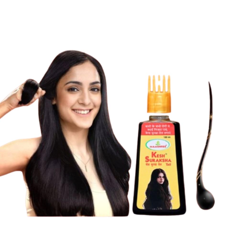 Maashree Kesh Suraksha Ayurvedic Hair OilAyurvedic Hair Oil with ...