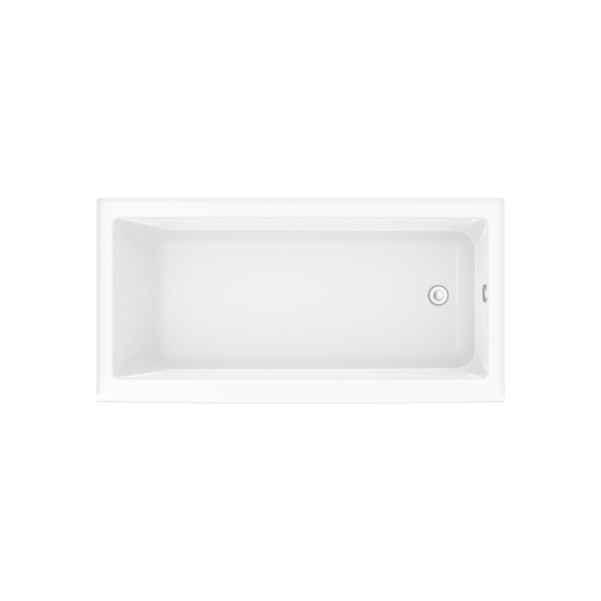 Maax 105815-R-001 Rubix 60" Three Wall Alcove Acrylic Soaking Tub ...