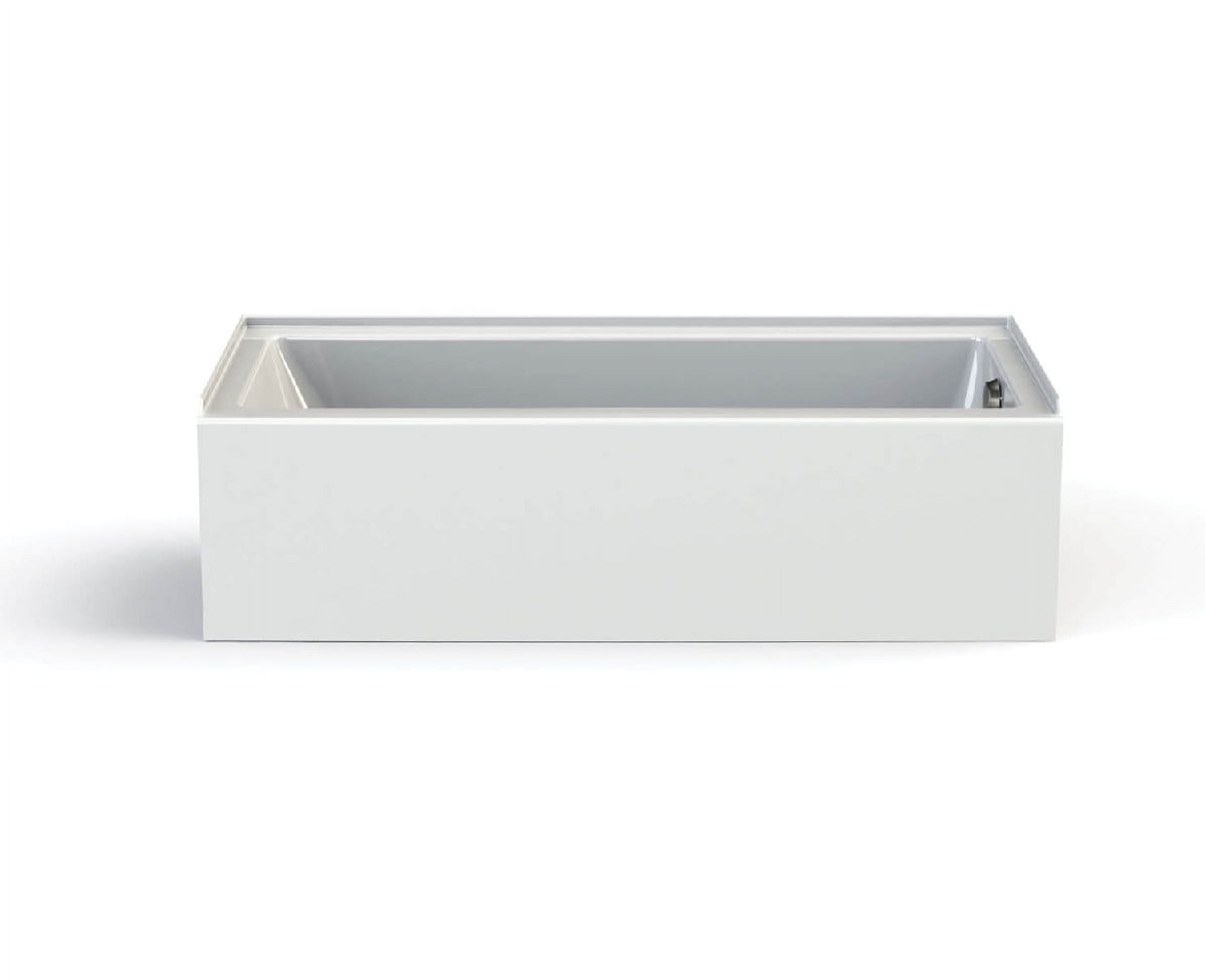 Maax 106348-R-001 Rubix Access 60" Alcove Acrylic Soaking Tub - White ...