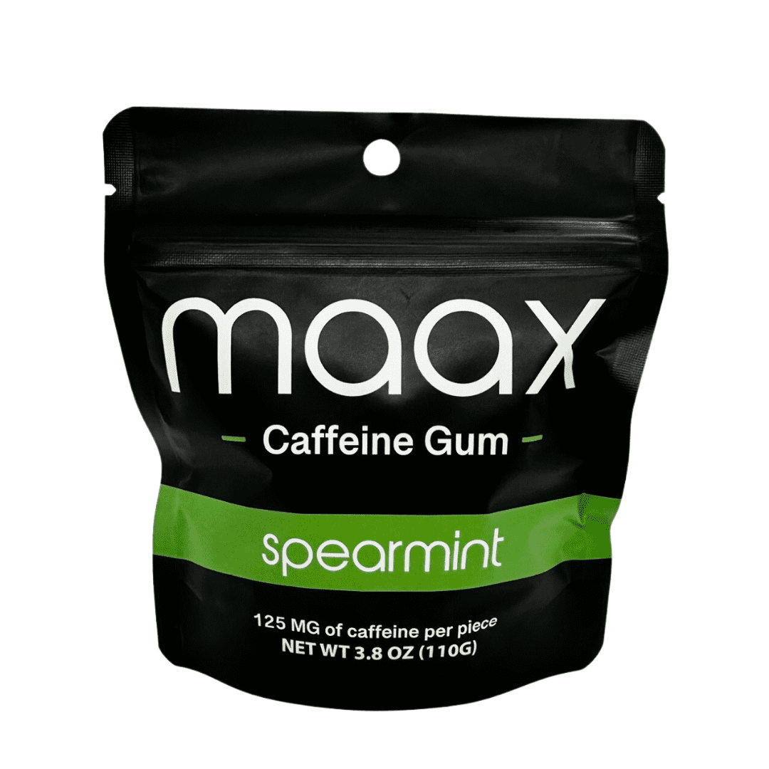 Maax Energy Gum, Spearmint, 50 Pieces - Walmart.com