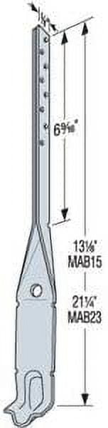 Mab15z Mudsill Anchor - Walmart.com