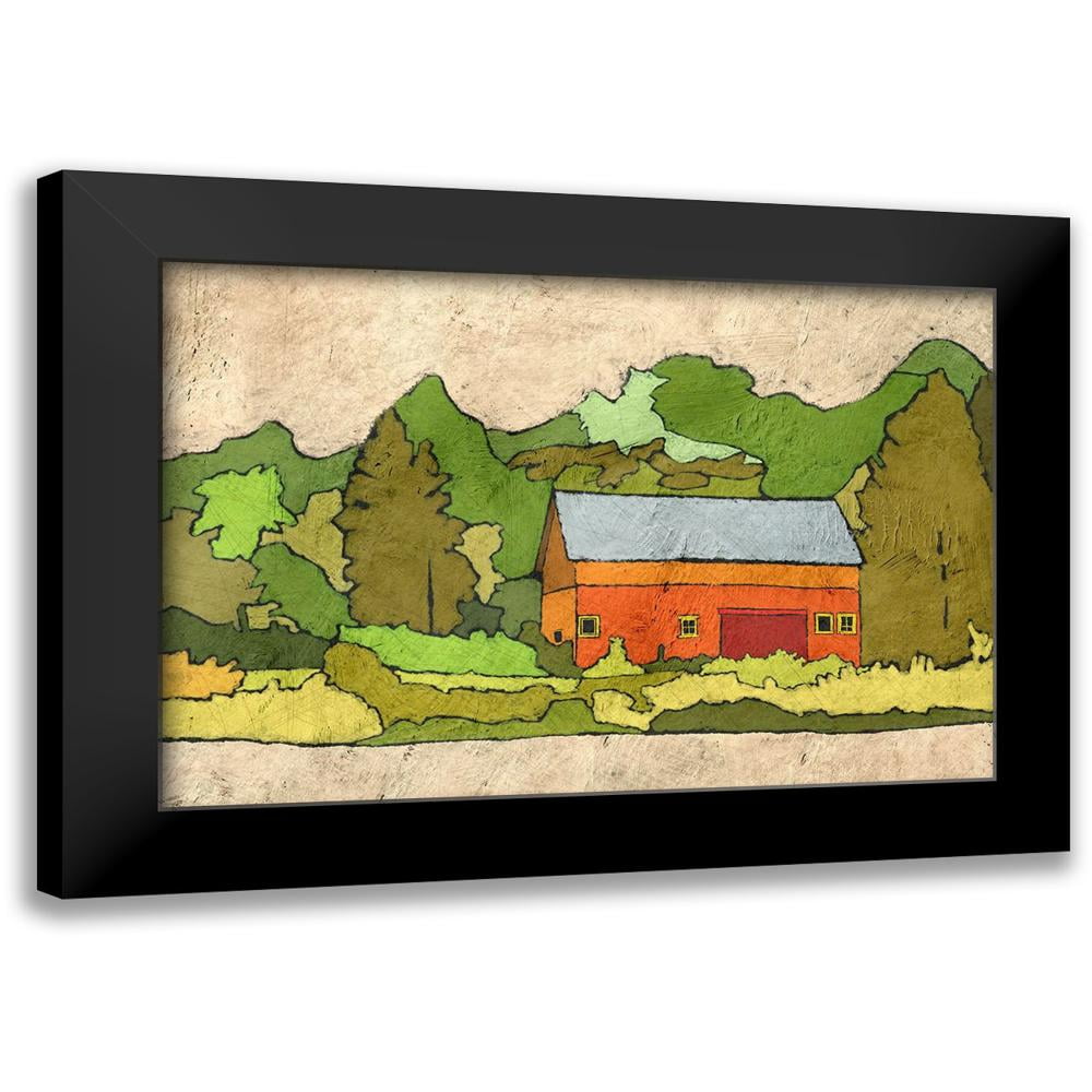 Mabat, Ynon 24x17 Black Modern Framed Museum Art Print Titled - Cabin ...
