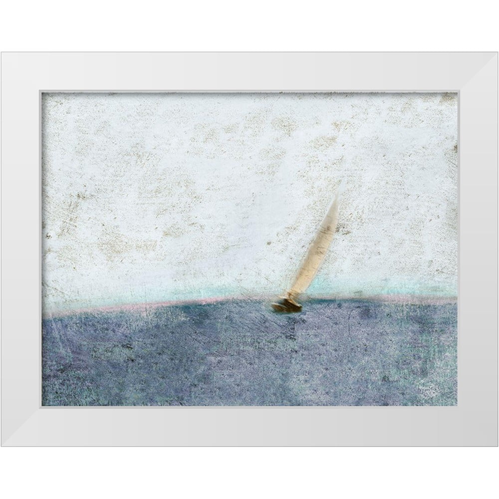 Mabat, Ynon 32x25 White Modern Wood Framed Museum Art Print Titled ...