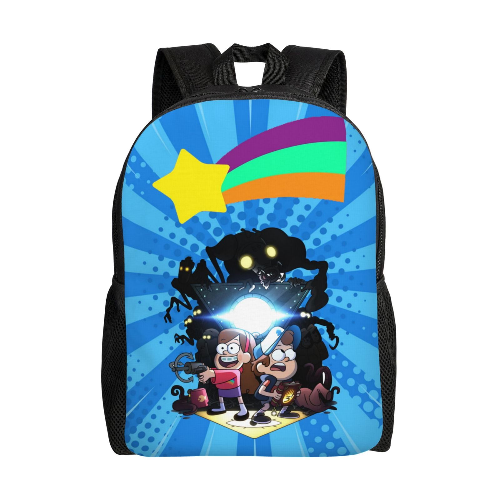 Mabel Dipper Gravity Falls Unisex Backpack Laptop Daypack Adjustable ...