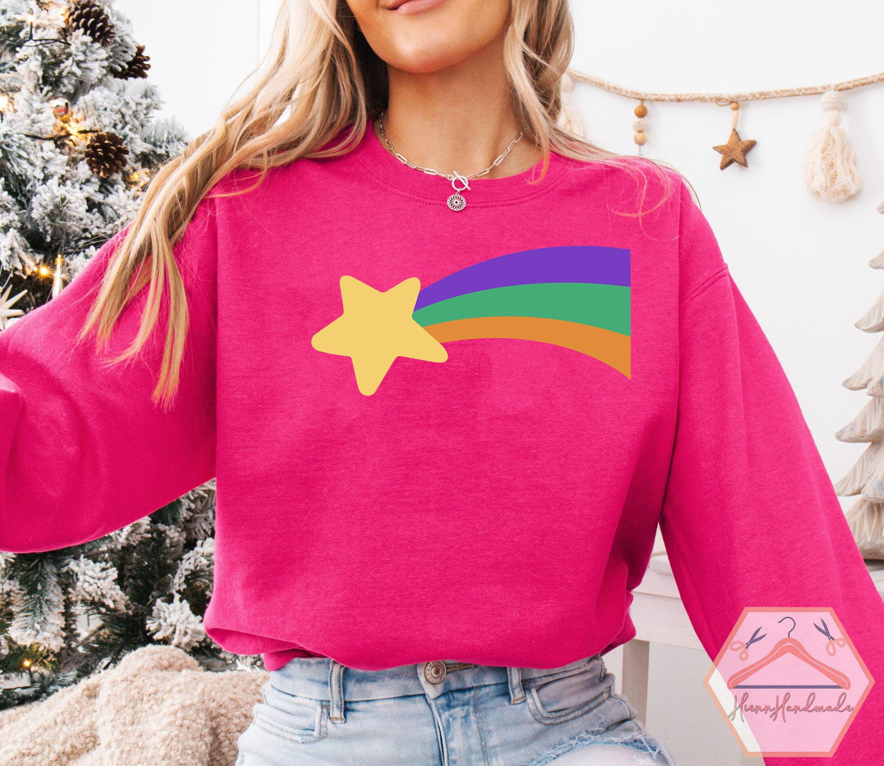 Mabel Gravity Falls Shooting Star T-Shirt, Cartoon Character Jumper ...