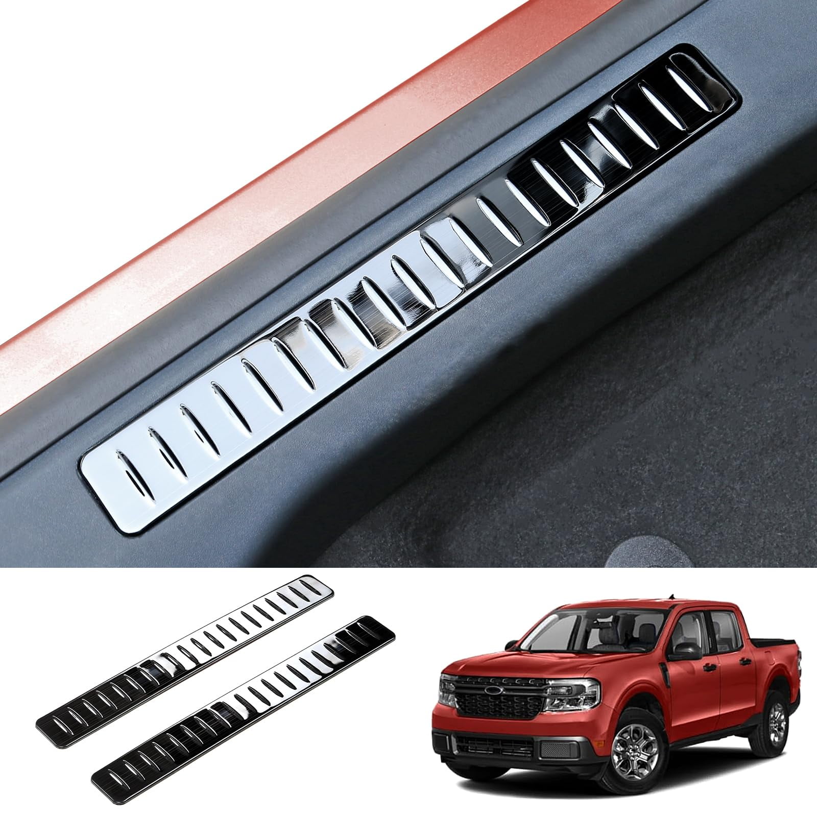 Mabett Front Door Inner STF9 Door Sill Trim Strip for Ford Maverick ...