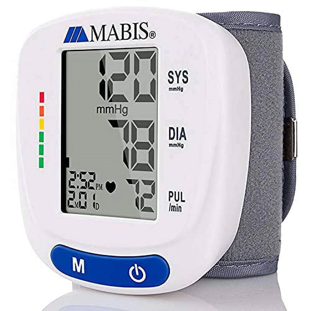 Mabis Digital Premium Wrist .. Blood Pressure Monitor with .. Automatic ...