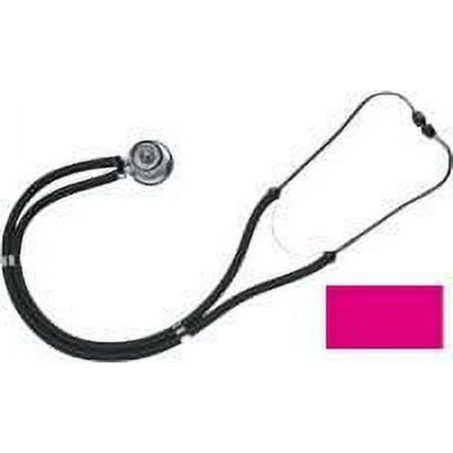 Mabis Legacy Sprague Rappaport-Type Adult Stethoscope, Magenta ...