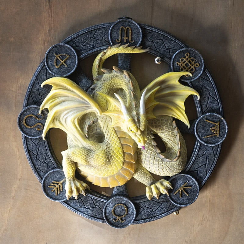 Mabon Drake Autumn Equinox Wheel of The Year Sabbats Of The Dragon Wall ...