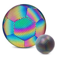 GlowCity Light up LED Soccer Ball, Battery Powered, Glows in the Dark ...