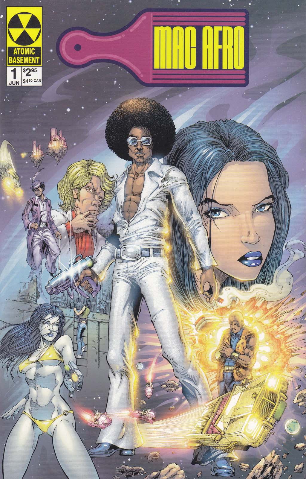 Mac Afro #1 (2nd) VF ; Atomic Basement Comic Book - Walmart.com