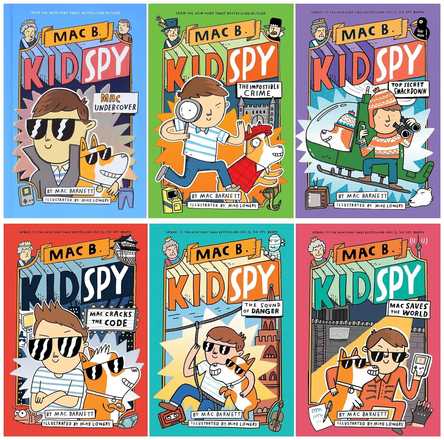 Mac B., Kid Spy Series 6 Books Set - Walmart.com