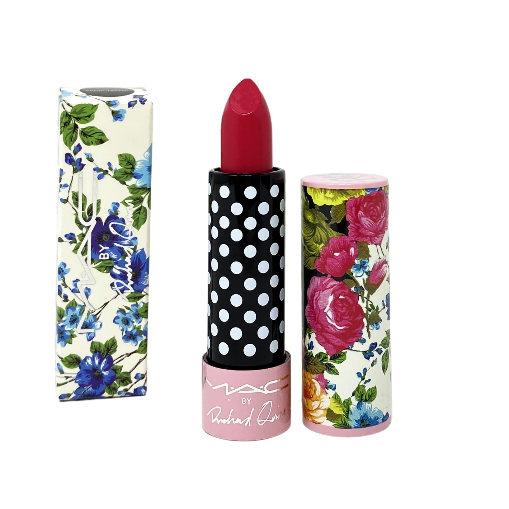 Mac By Richard Quinn Matte Lipstick - Vamp-Tastic (Dark Coral Fuchsia ...