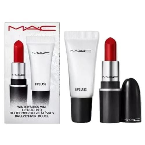 Mac Cosmetics Limited Edition Winters Kiss Mini Lip Duo - Red Retro ...