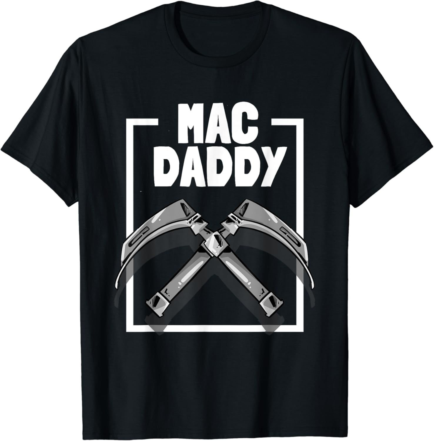 Mac Daddy Anesthesia Laryngoscope Design for Anaesthesiology T-Shirt ...
