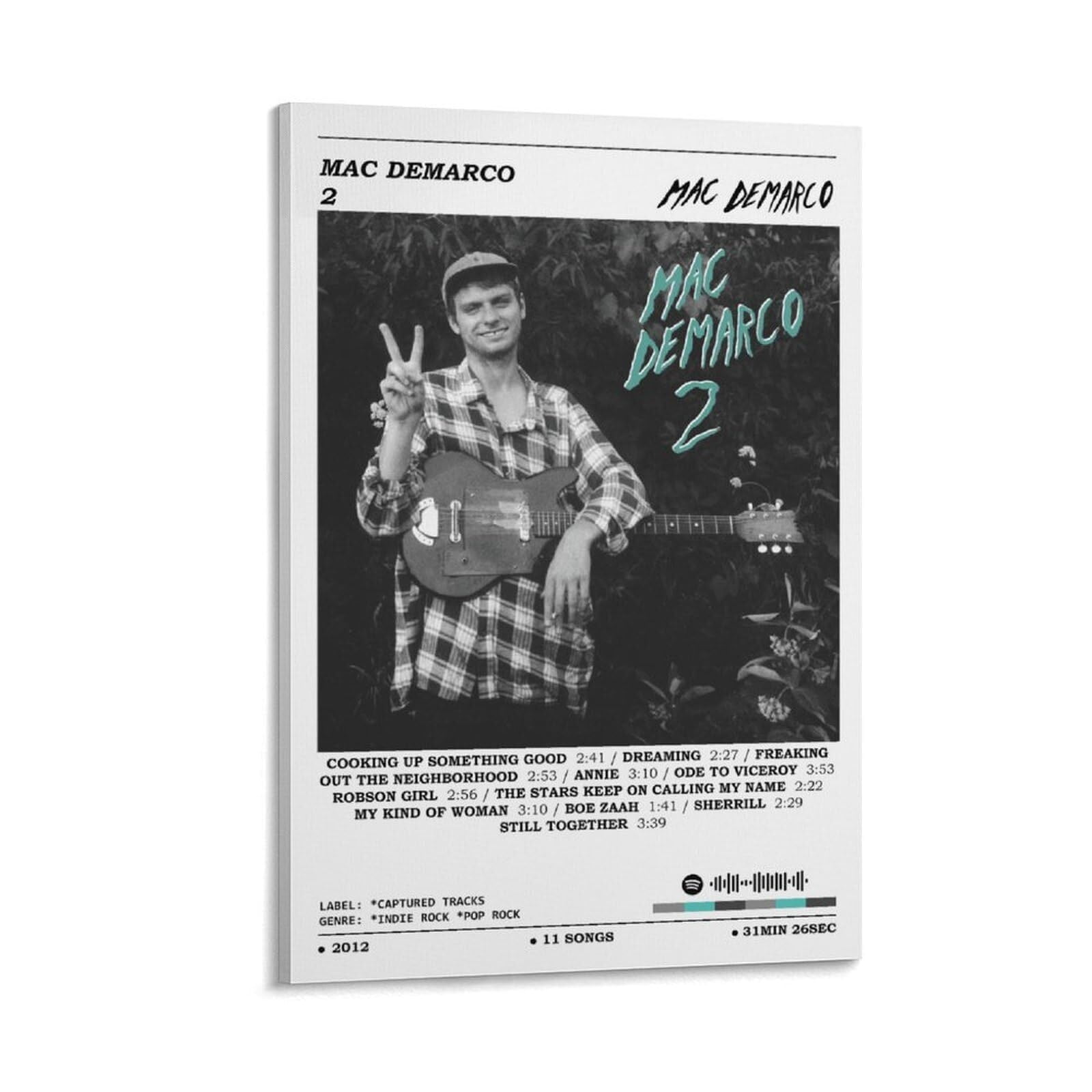 Mac Demarco - 2 Posters & Prints on Canvas Wall Art Poster for Room ...