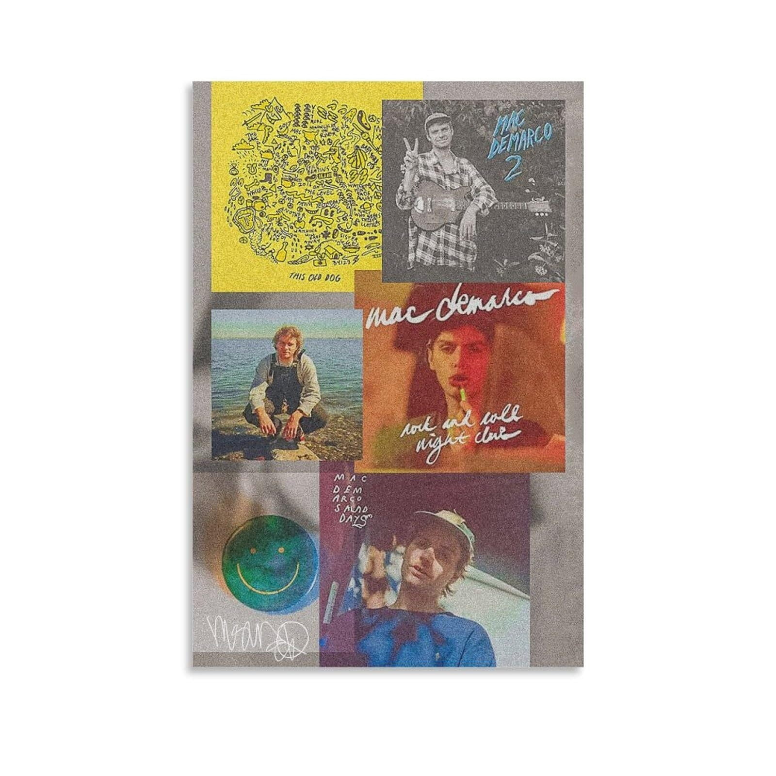 Mac Demarco Music Album Cover Signed Limited Poster Prints Canvas Wall ...