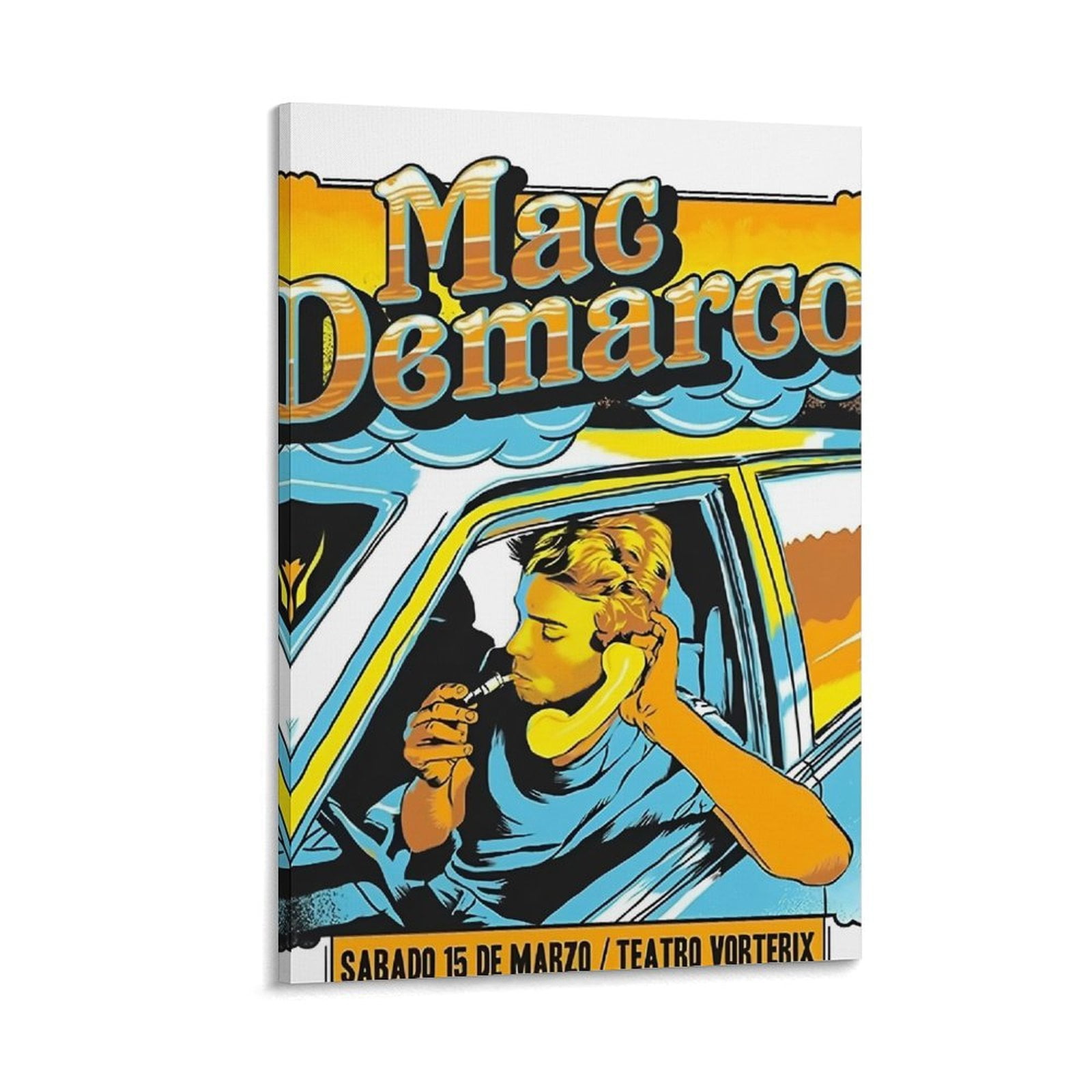 Mac Demarco Poster (6) Posters Wall Art Painting Canvas Gift Living ...