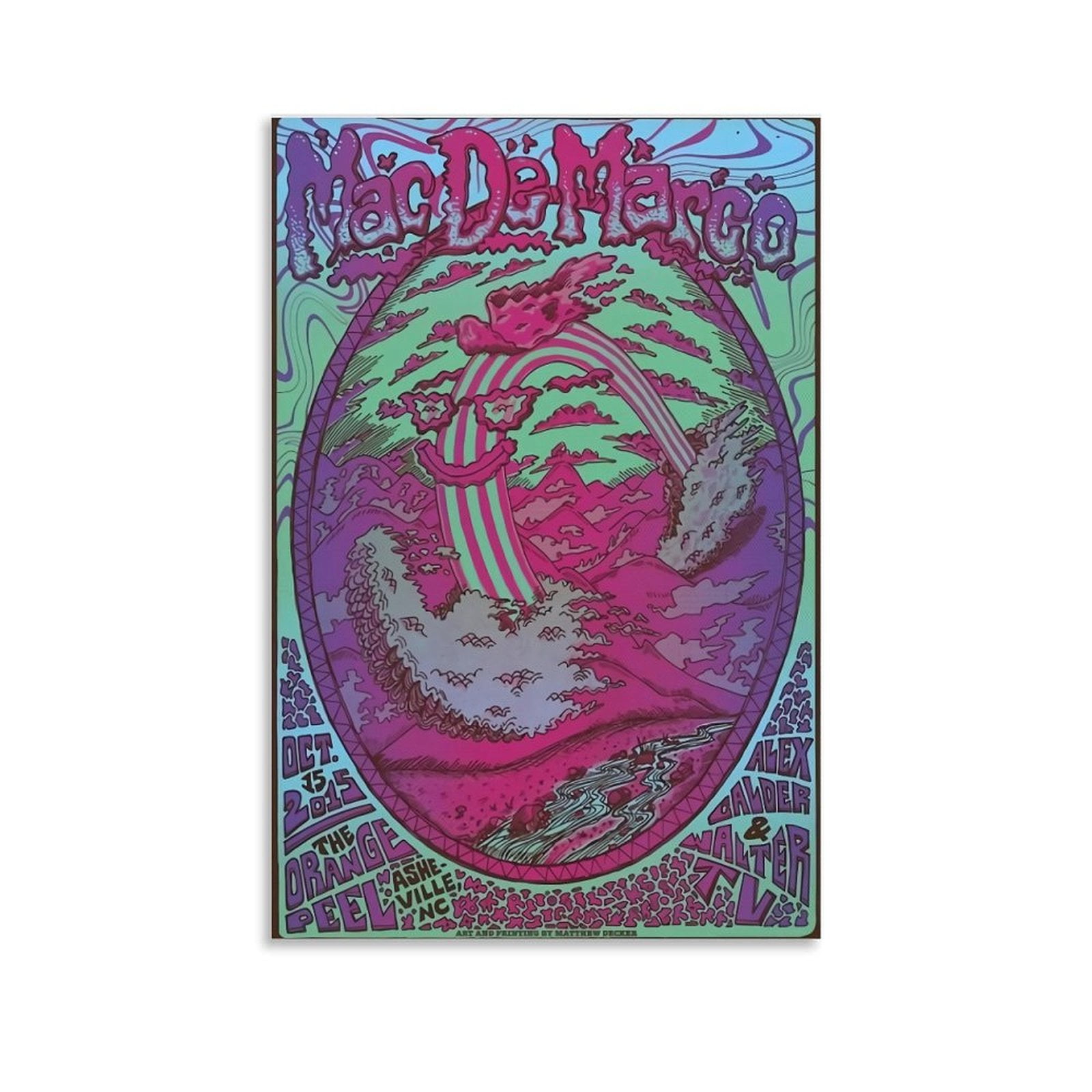 Mac Demarco Poster (7) Print Photo Art Painting Canvas Poster Home ...