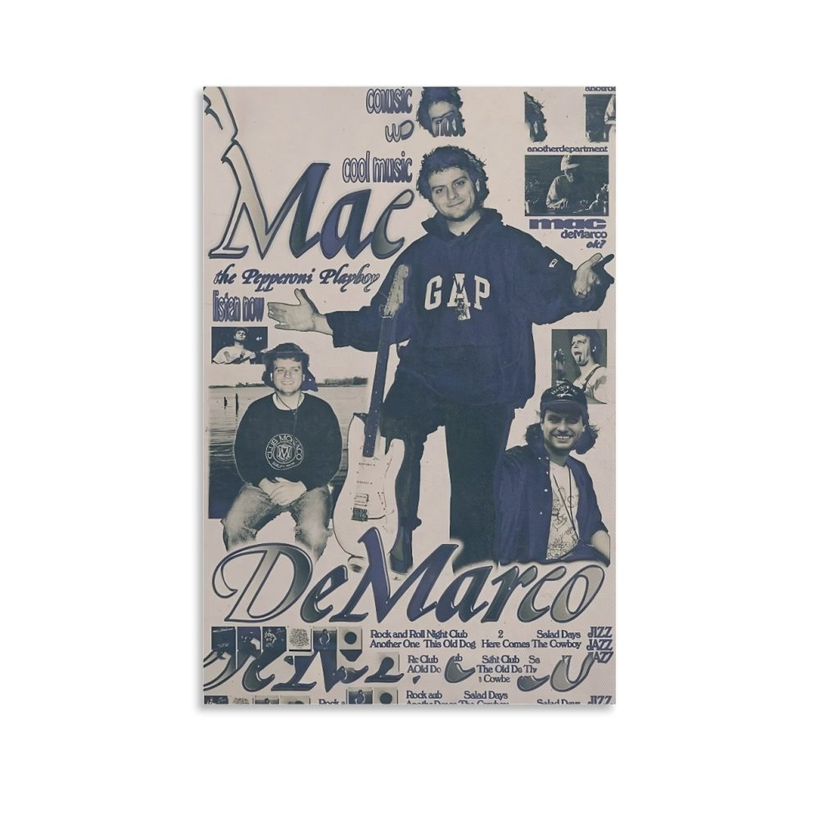 Mac Demarco Poster (8) Poster Cool Artworks Painting Wall Art Canvas ...