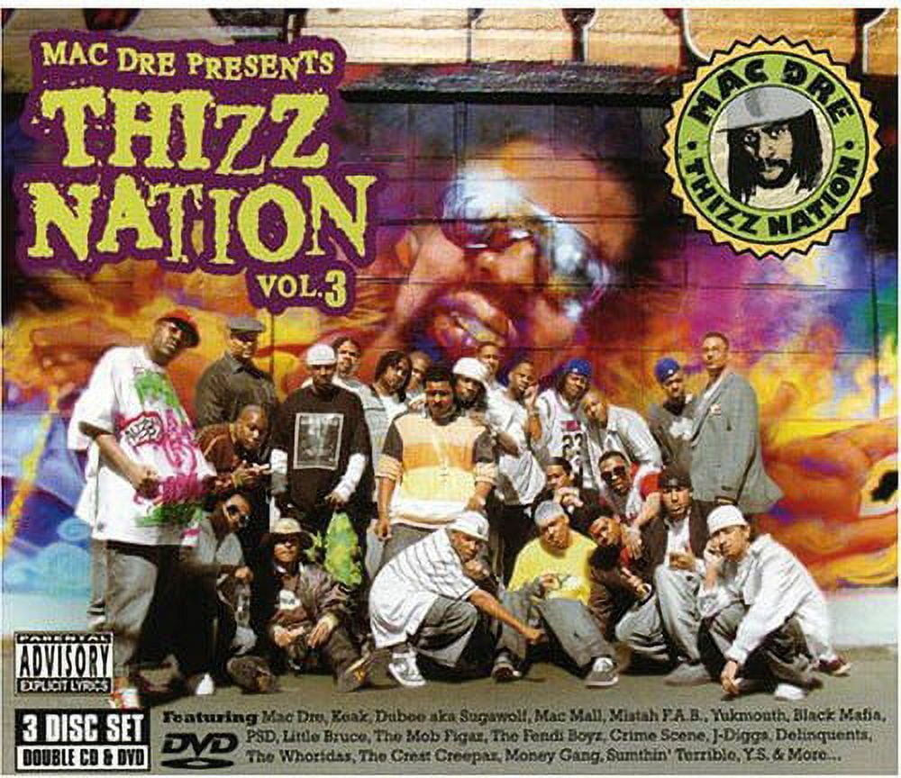 Mac Dre - Mac Dre Presents Thizz Nation 3 - Music & Performance - CD ...