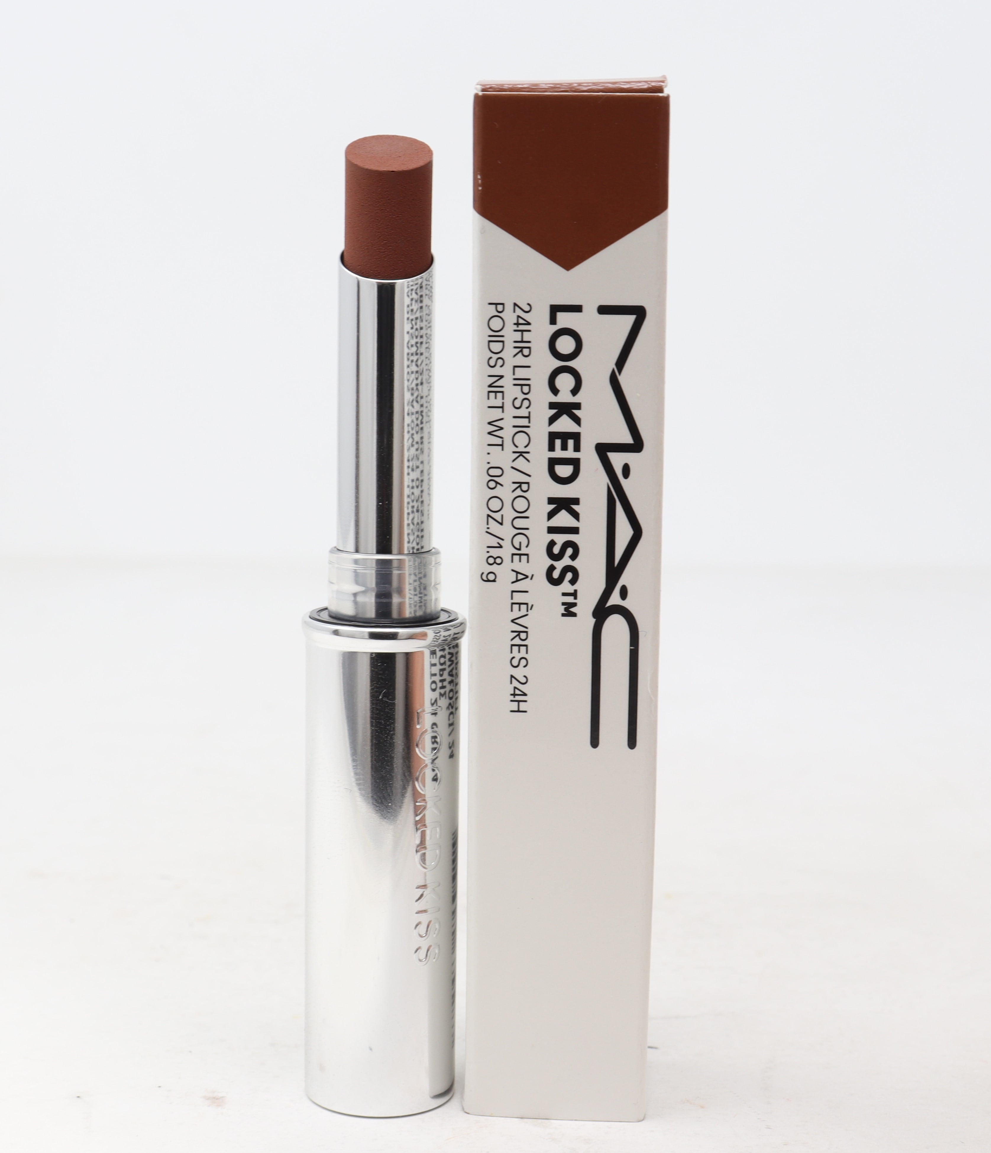 Mac Locked Kiss 24Hr Lip Colour 85 Poncy 0.06oz/1.8g New With Box ...