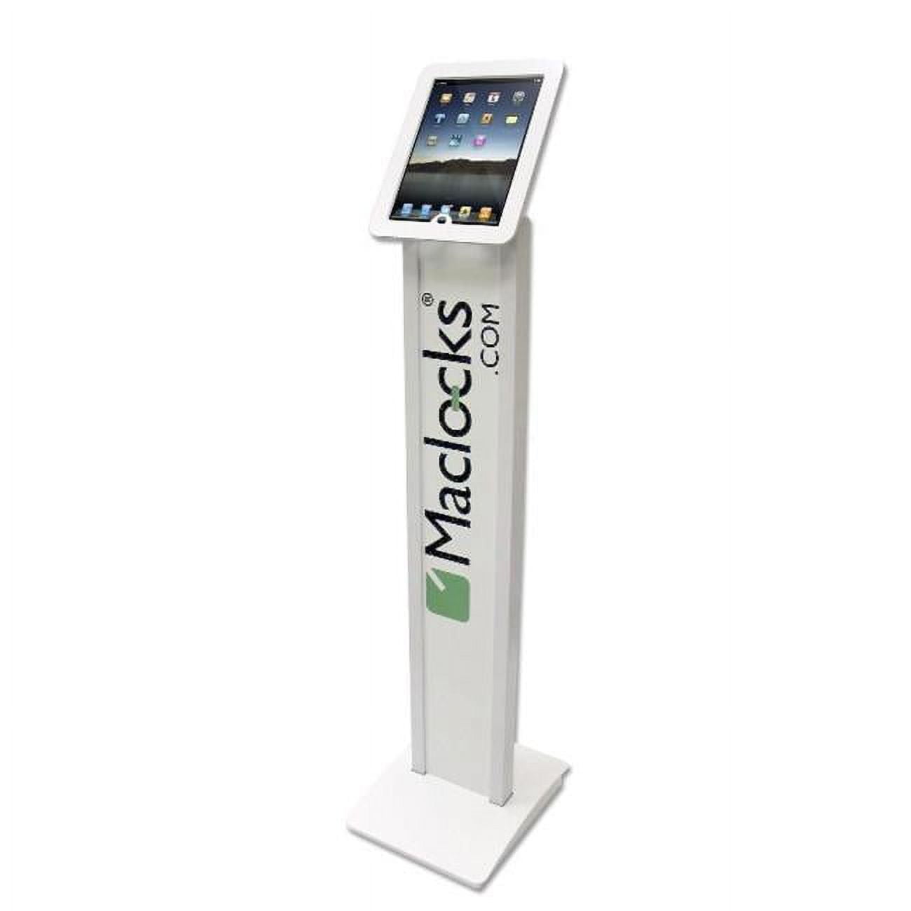 Mac Locks iPad Brandme Floor Stand With Space Enclosure White - Walmart.com