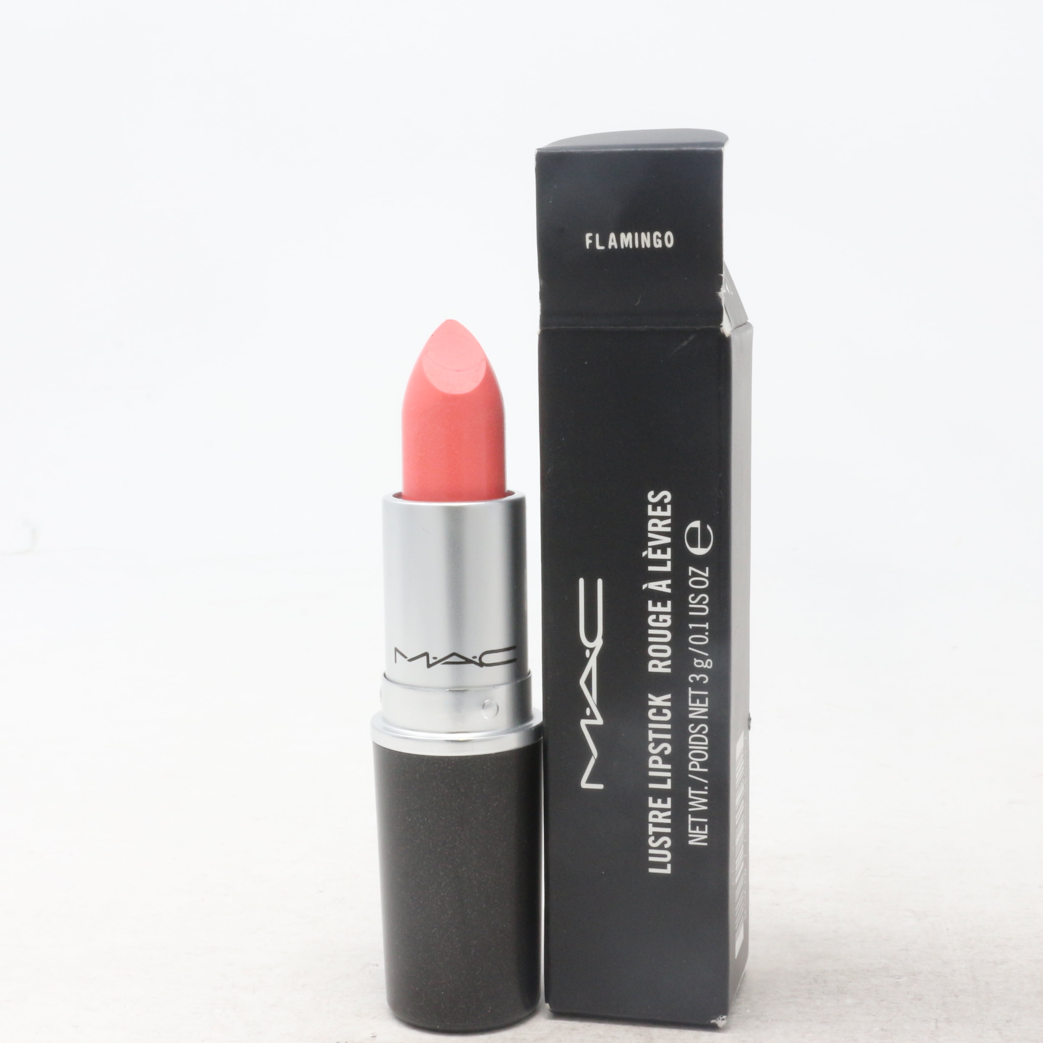 Mac Luster Lipstick Flamingo 0.1oz/3g New With Box - Walmart.com