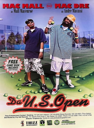 Mac Mall & Mac Dre - Da U.S. Open Poster - Walmart.com