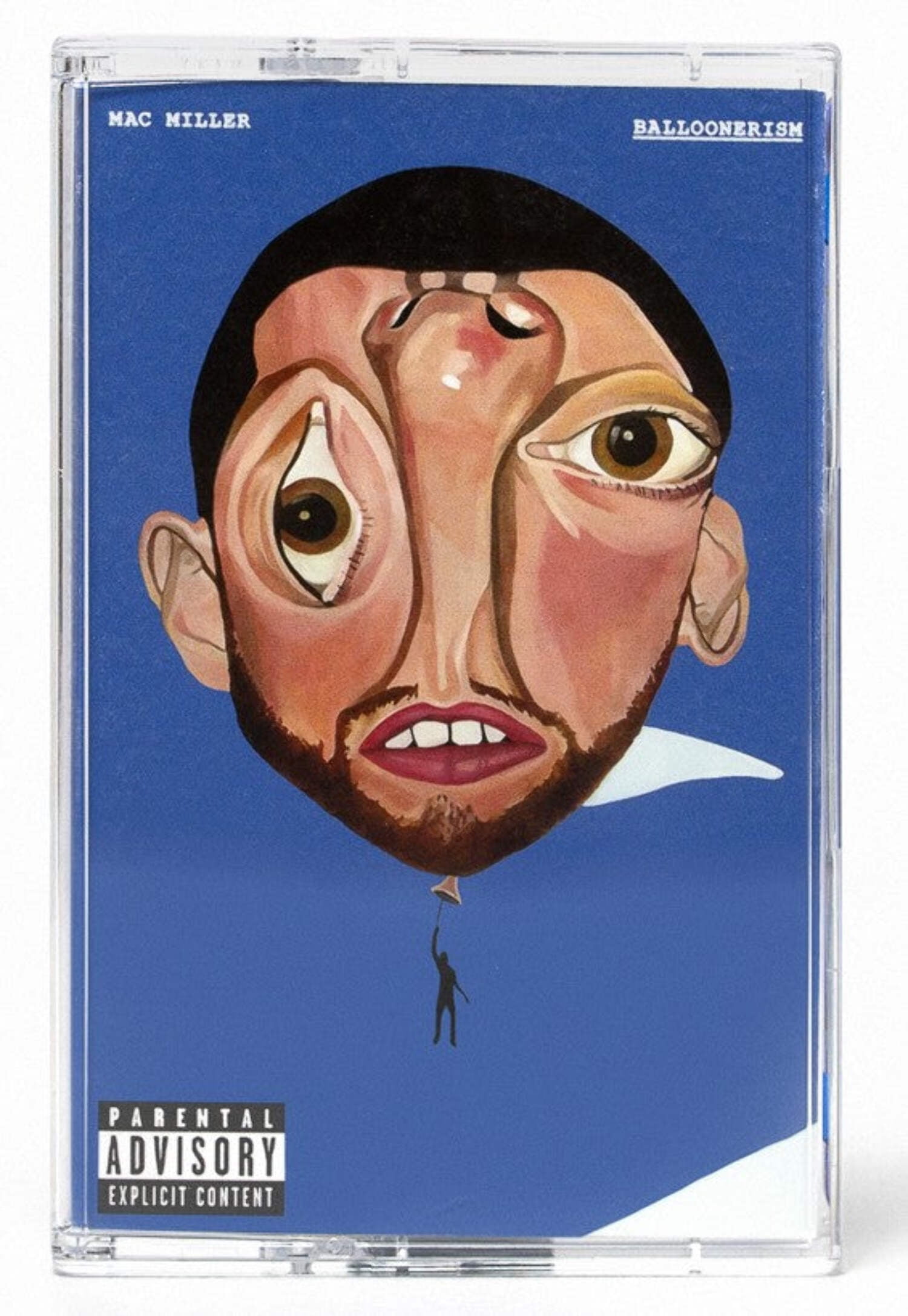 Mac Miller Balloonerism Translucent Blue Cassette Walmart