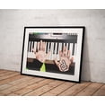 Mac Miller Piano Poster Tattooed Hands Hip Hop Wall Art, Size 24x36 ...