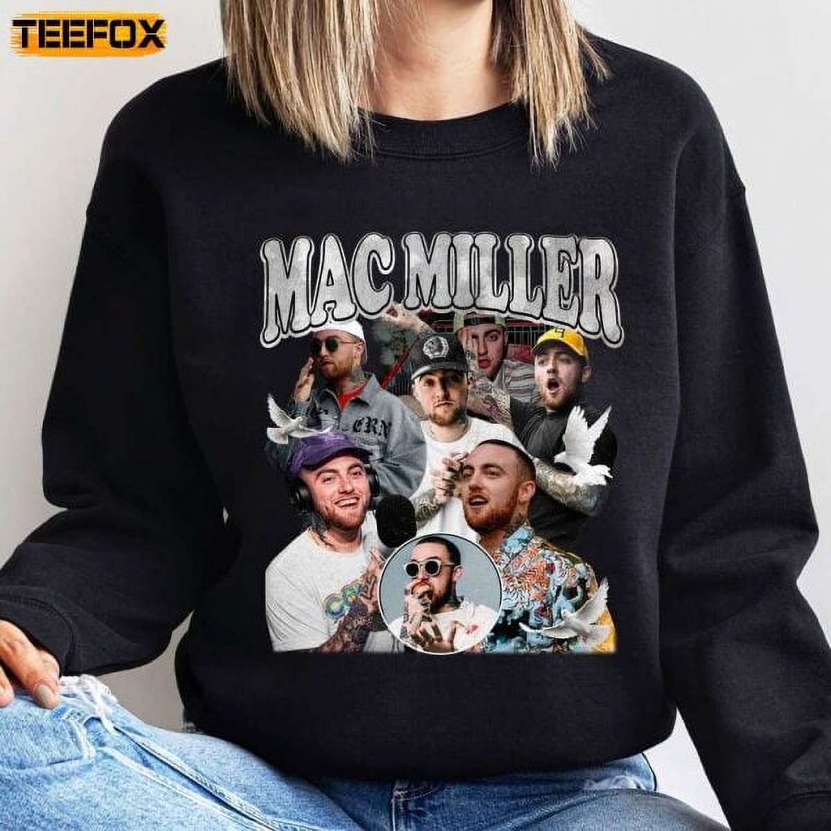 Mac Miller Rapper Short-Sleeve - Walmart.com