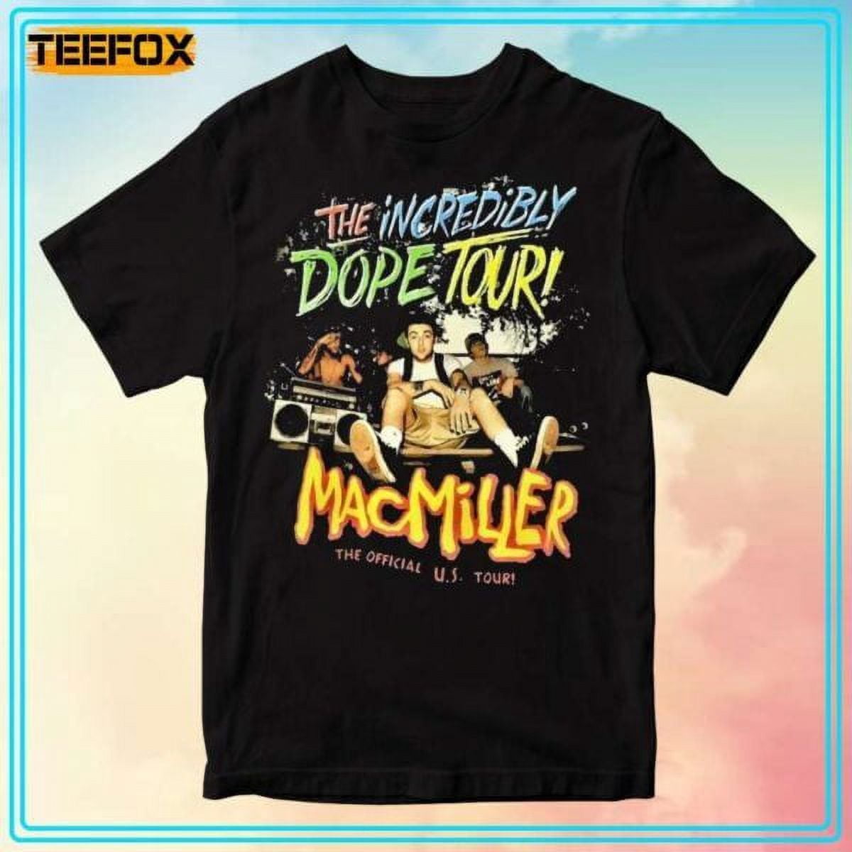 Mac Miller The Incredibly Dope Tour Concert Unisex T-shirt - Walmart.com