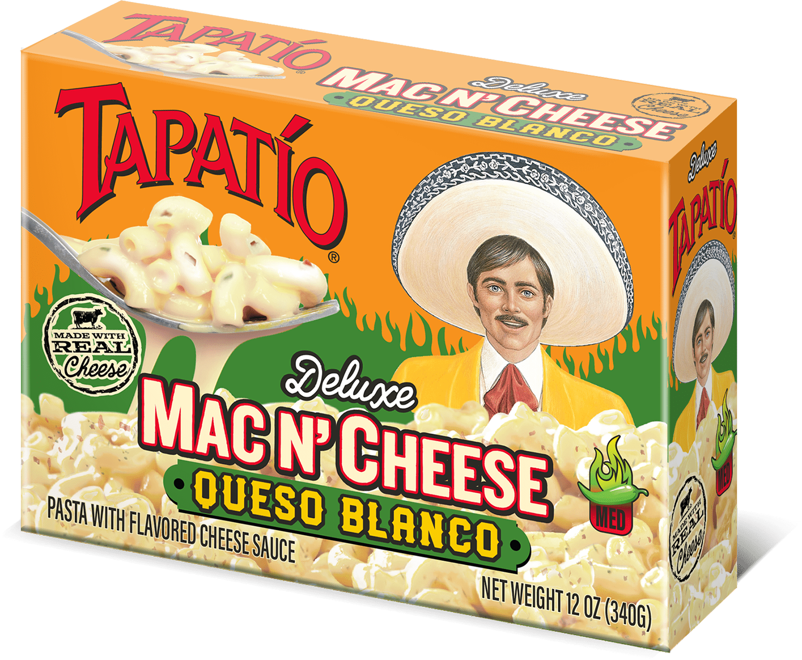 Tapatio Zesty Queso Blanco Mac & Cheese Deluxe (12 oz). Ready to Cook ...