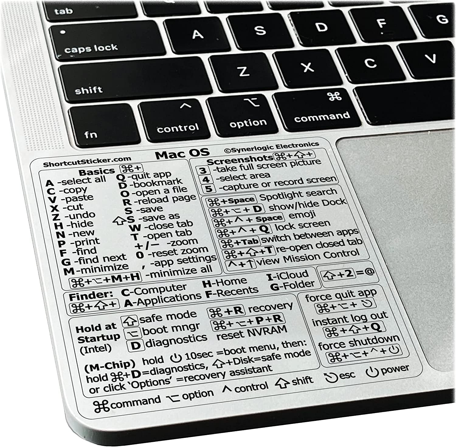 Mac OS (Ventura/Monterey/Big Sur/Catalina/Mojave) Keyboard Shortcuts ...