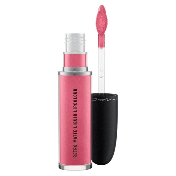 M.A.C Retro Matte Metallic Liquid Lipcolour, Metallic Rose, Velvety ...
