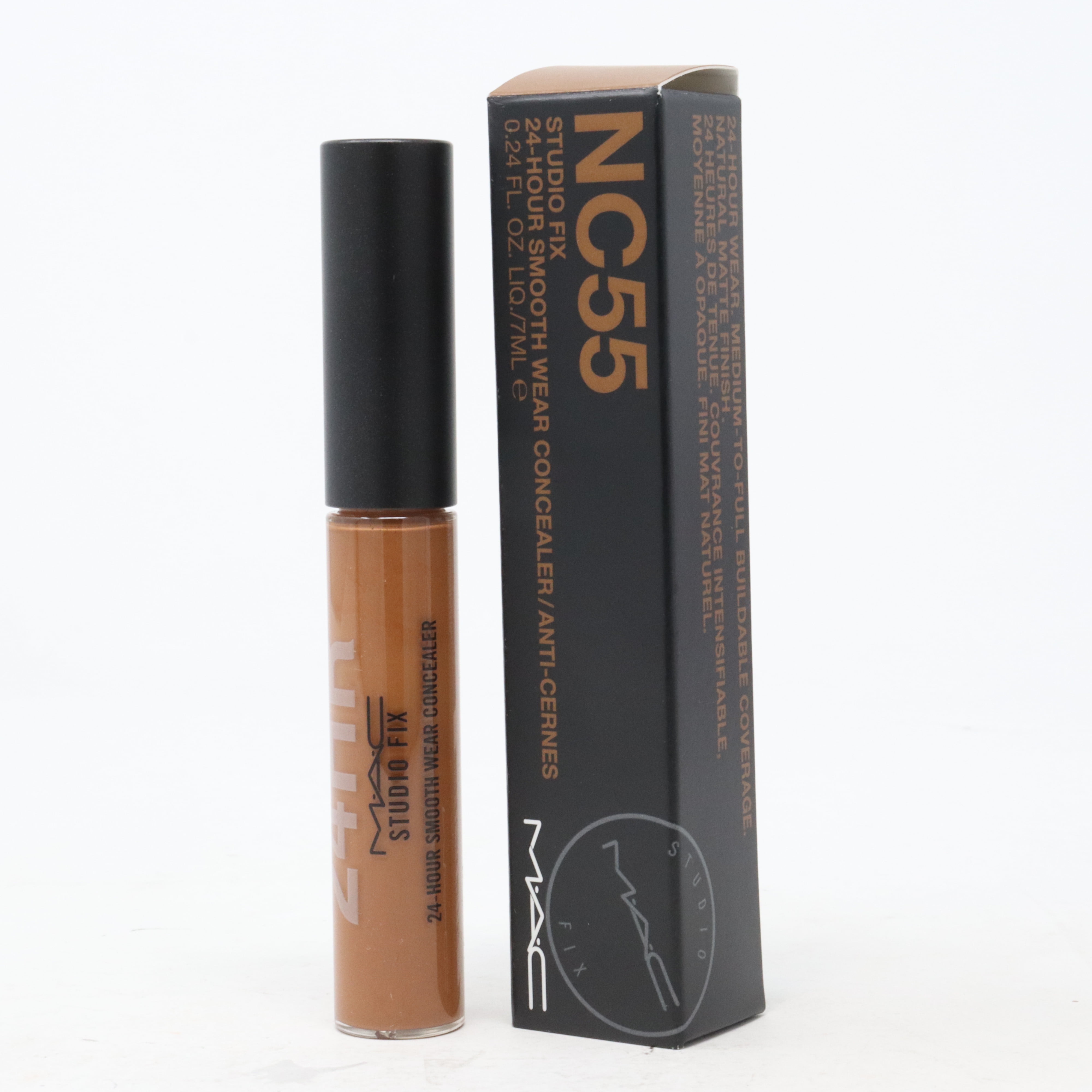 MAC COSMETICS STUDIO CONCEALER 0.23 OZ NC55 MAC COSMETICS/STUDIO FIX 24-HOUR SMOOTH WEAR ...