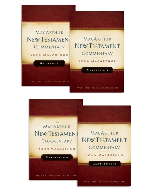 MacArthur New Testament Commentary Series: Matthew 1-28 MacArthur New ...