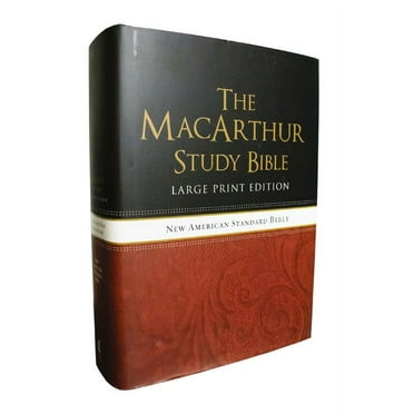 Pre-Owned NASB MacArthur Study Bible LP Hardcover: Holy Bible, New ...