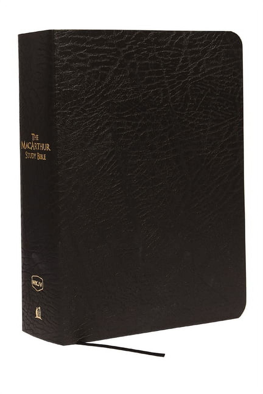 MacArthur Study Bible-NKJV-Large Print (Revised, Update) (Hardcover) - Walmart.com