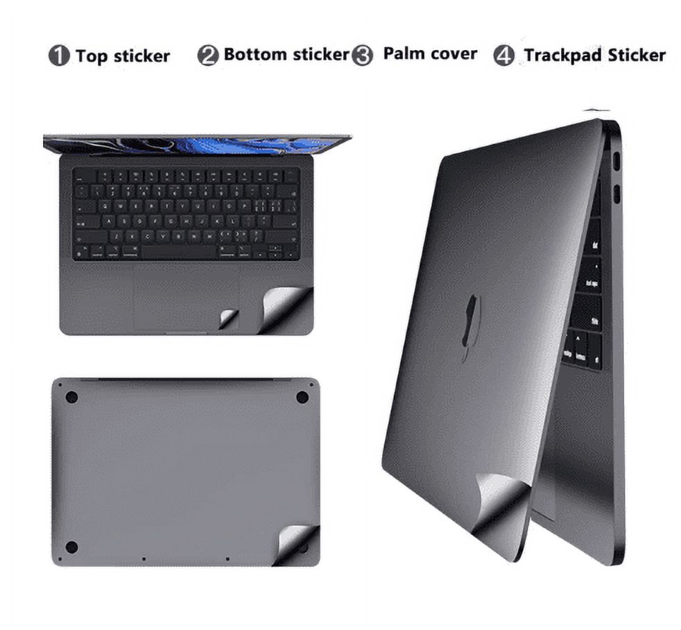 for MacBook 2023 Air 15 A2941 13 M2 A2681 Pro 14 16 M3 sticker protect ...