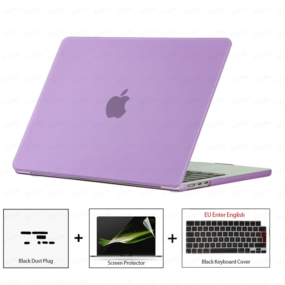 For MacBook Air 13 2025 Case Air 13.6 Model A3240 Ultra-thin Case & Dust plug & Screen film ...