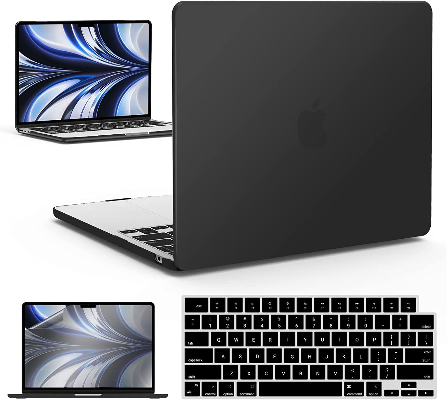 MacBook Air 13.6 Inch Case, A2681 M2 Chip, Hard Shell Cover with ...