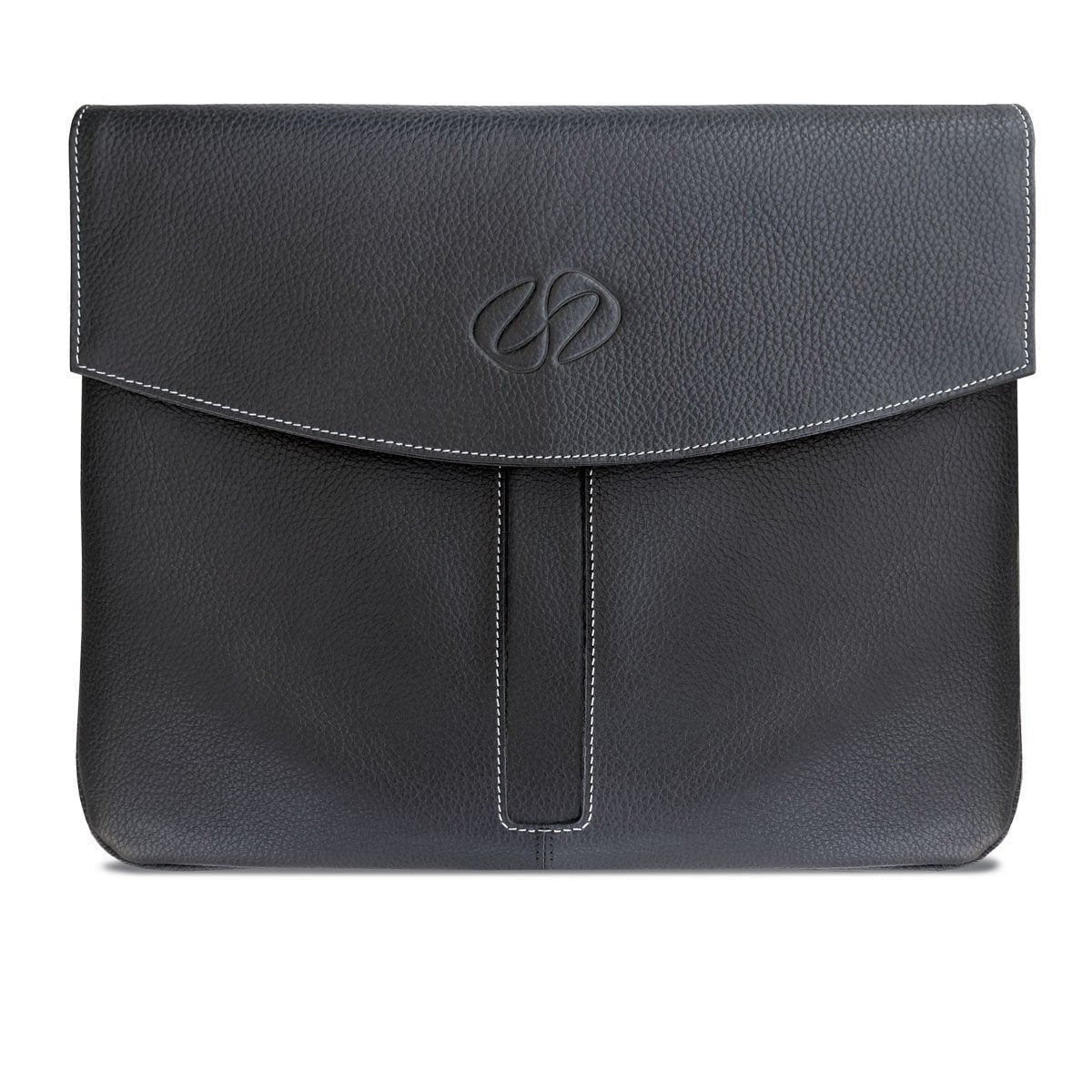 MacCase Premium Leather Sleeve for 13 iPad and Magic Keyboard -Black ...